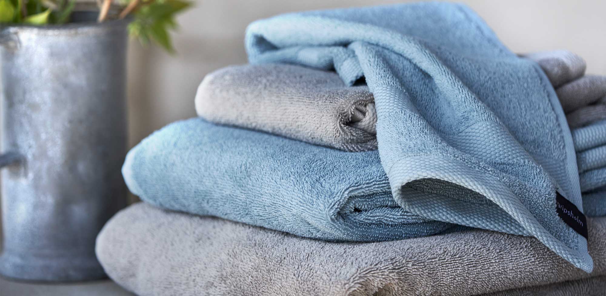 Handdukar i lyxig bomullsfrotté | Fri frakt över 699 kr